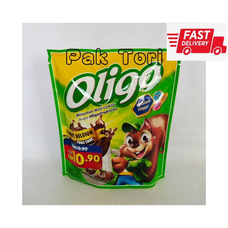 Oligo Minuman Malt Coklat Dengan Oligofruktosa 30g X 15Stick | Shopee ...
