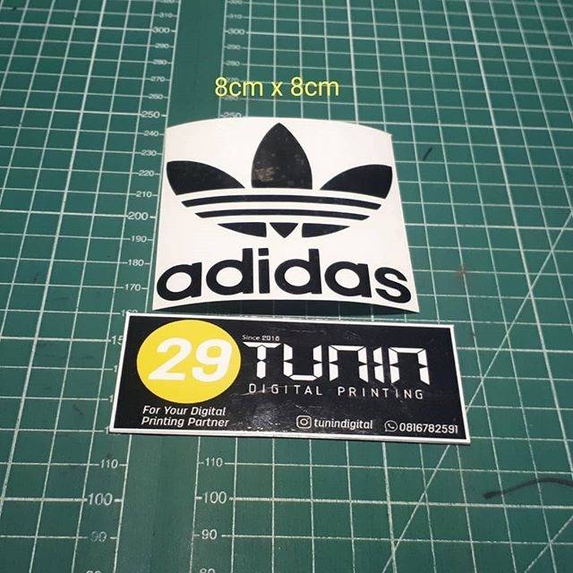 Cutting sticker sticker oracal adidas logo old | Shopee Malaysia