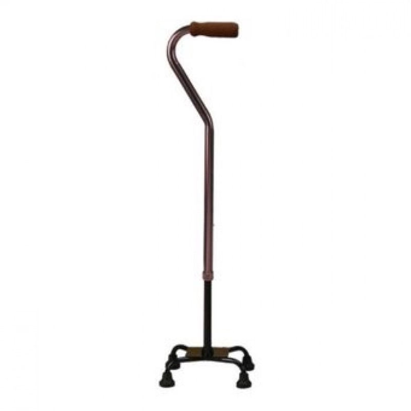 Quad Cane Walking Stick - Anti Slip (Wide / Narrow Base) | Shopee Malaysia