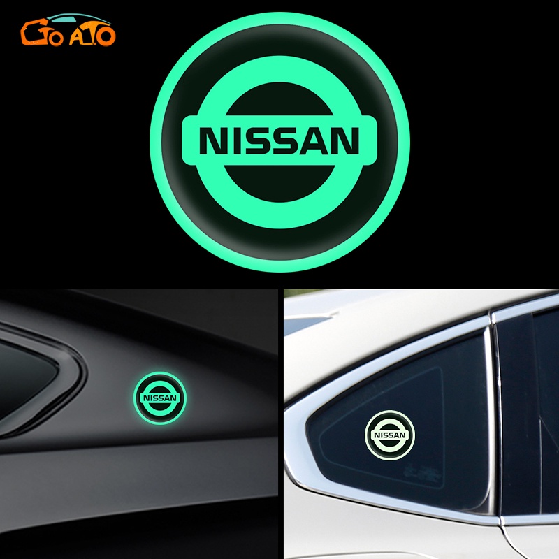 GTIOATO Luminous Car Sticker Gas Tank Sticker Auto Wheel Hub Sticker ...