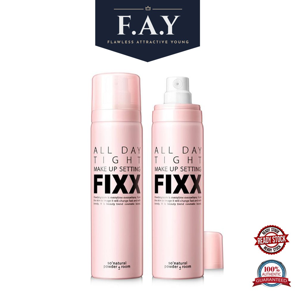 So Natural ALL DAY TIGHT Make up Setting Spray (75ml) | Shopee Malaysia