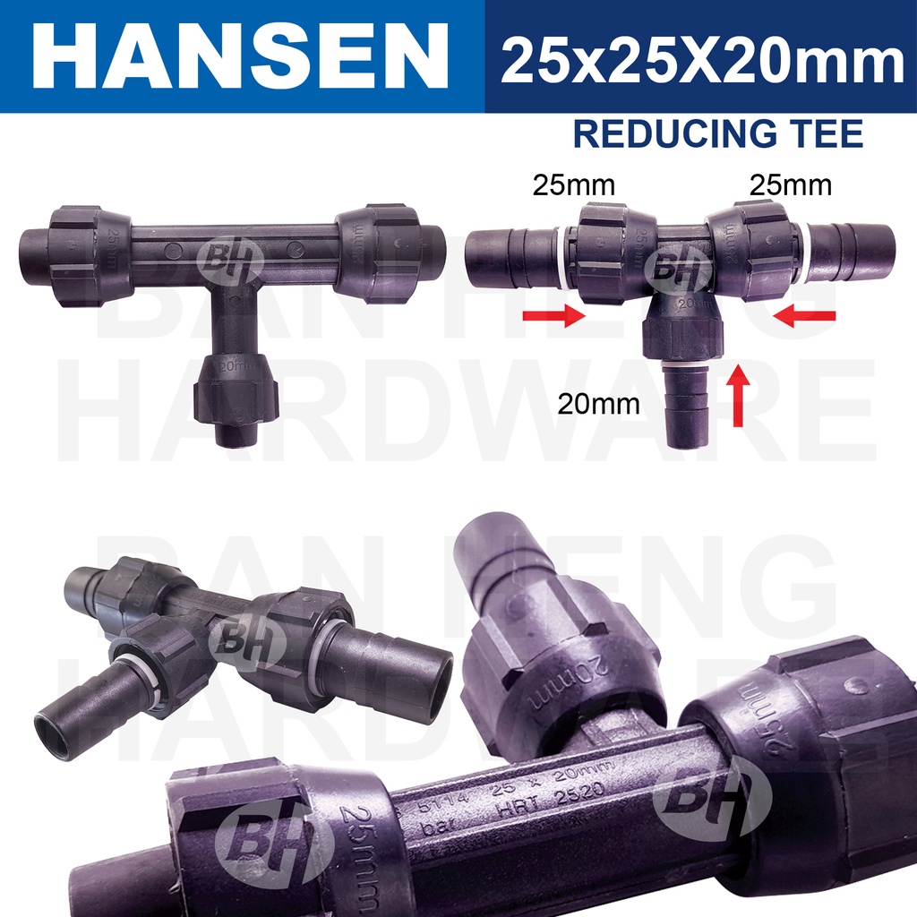 Hansen Fitting Elbow,Tee,Socket,Coupling,Tank Connector / Poly Fitting ...