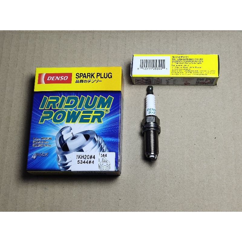 Denso Iridium Power Spark Plug Innova Hilux Fortuner IKH20 | Shopee ...