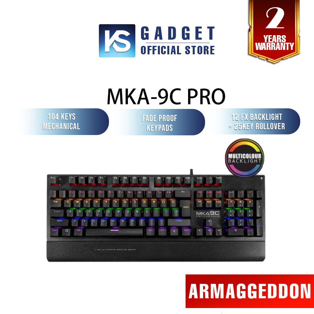 Armaggeddon MKA-2C/MKA-3C/MKA-5R/MKA-7C/MKA-9C Pro/MKA-61C RGB ...