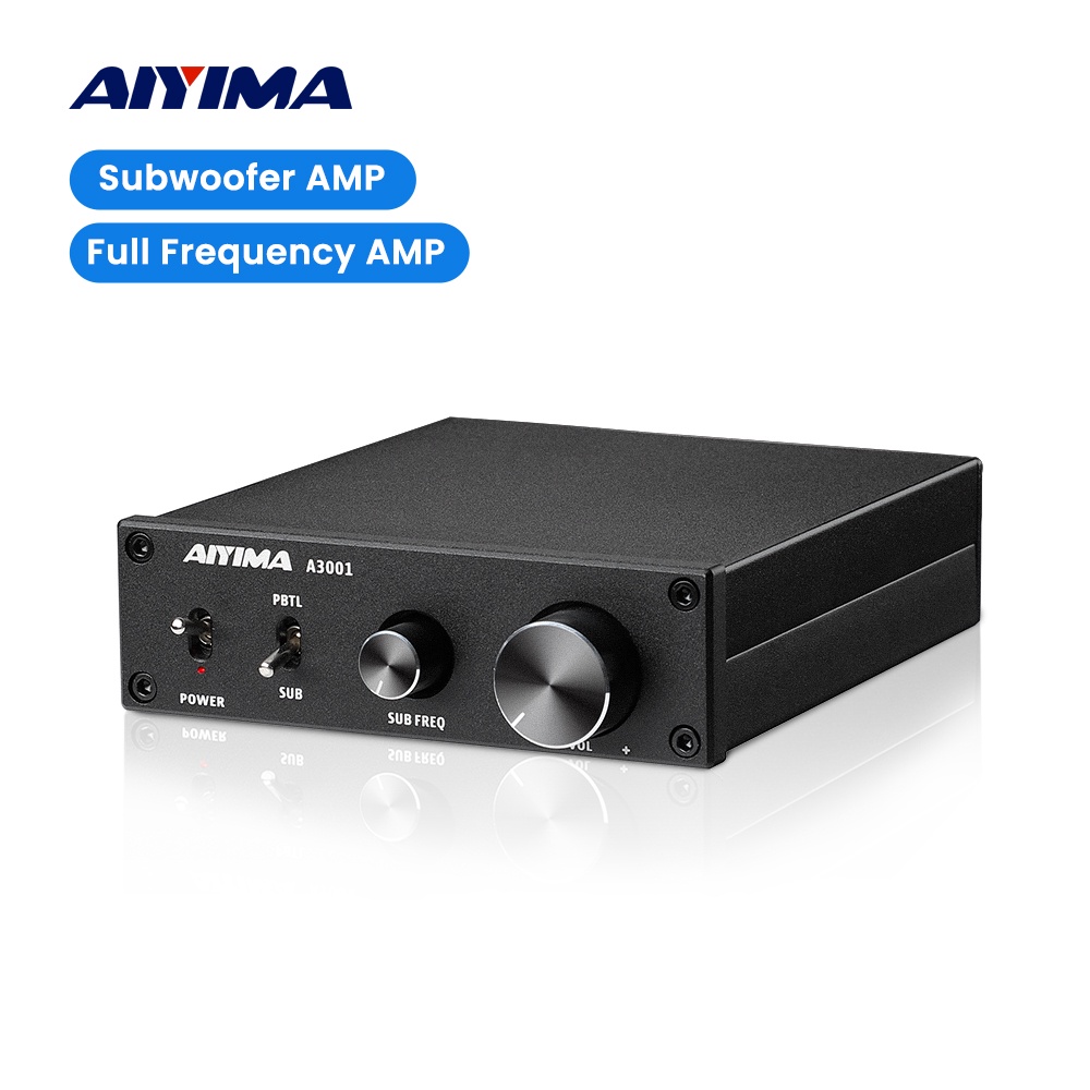 AIYIMA A3001 Subwoofer TPA3255D2 Amplifier Hi-Fi Mono Power Amplifier ...