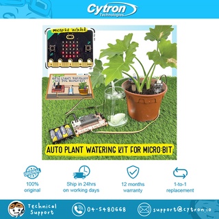 Auto Plant Watering Kit for Microbit V2 Complete Guide Book RBT Tahun 6 ...