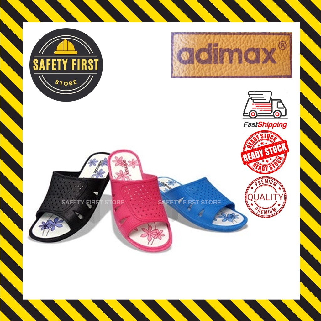 Adimax Women Rubber Sandals / Slipper / Sandal This is Not BATA SELIPAR ...