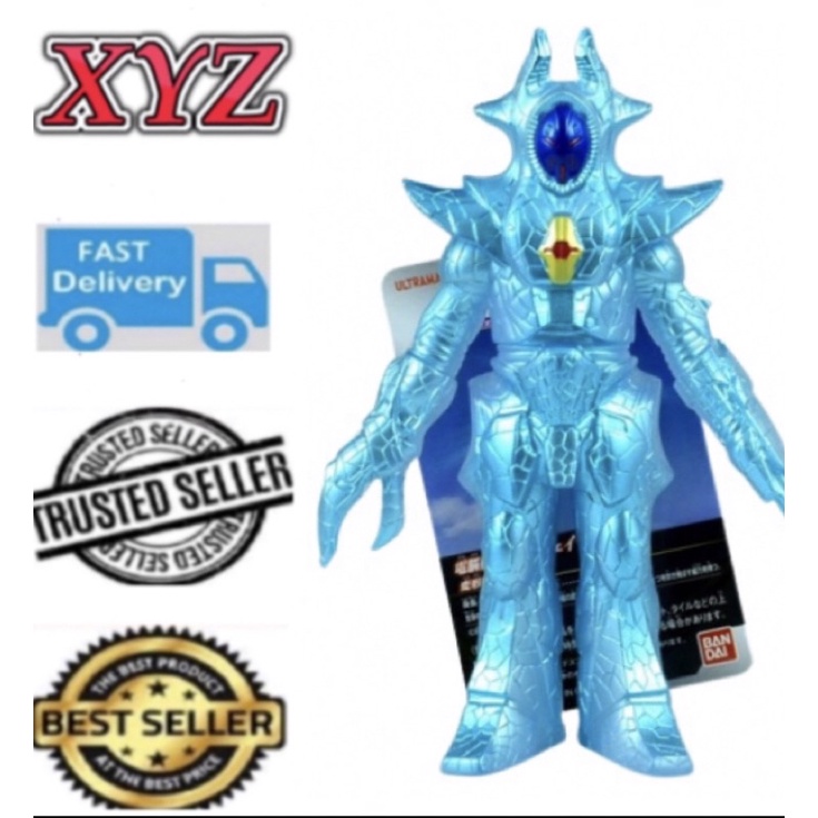 Ultraman Kaiju Monster DEATHFACER Luminescence Version Sofubi Toy ...