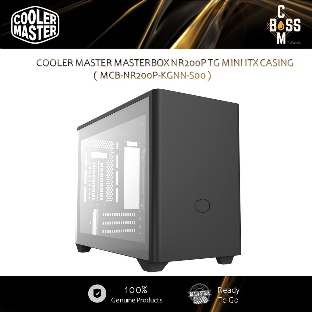*ORIGINAL* COOLER MASTER MASTERBOX NR200P TG MINI ITX CASING ( MCB ...