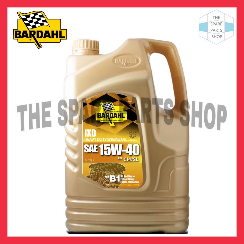 Bardahl 15W40 CI4/SL Heavy Duty Diesel Engine Oil 5L 7L | Shopee Malaysia