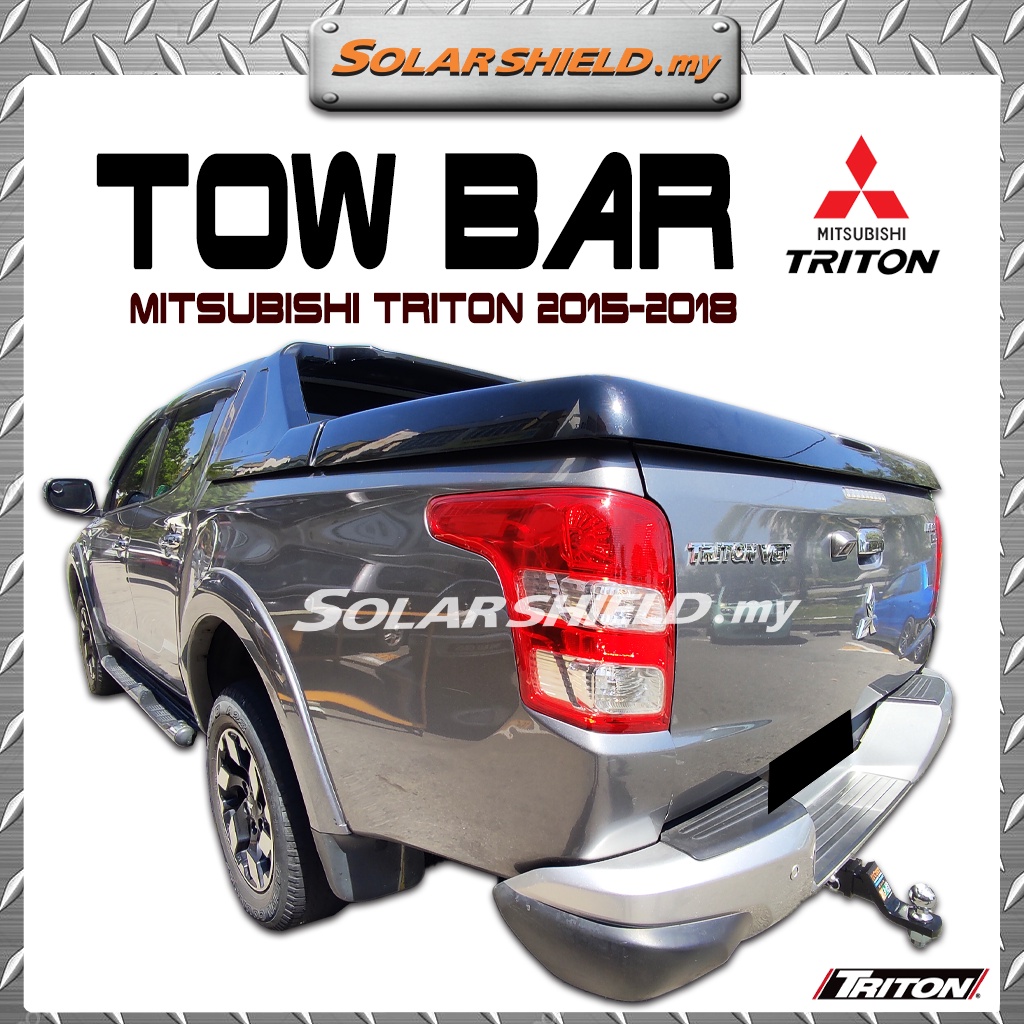 Mitsubishi Triton 2015-2018 4x4 Rear Tow Bar Towing Bar | Shopee Malaysia