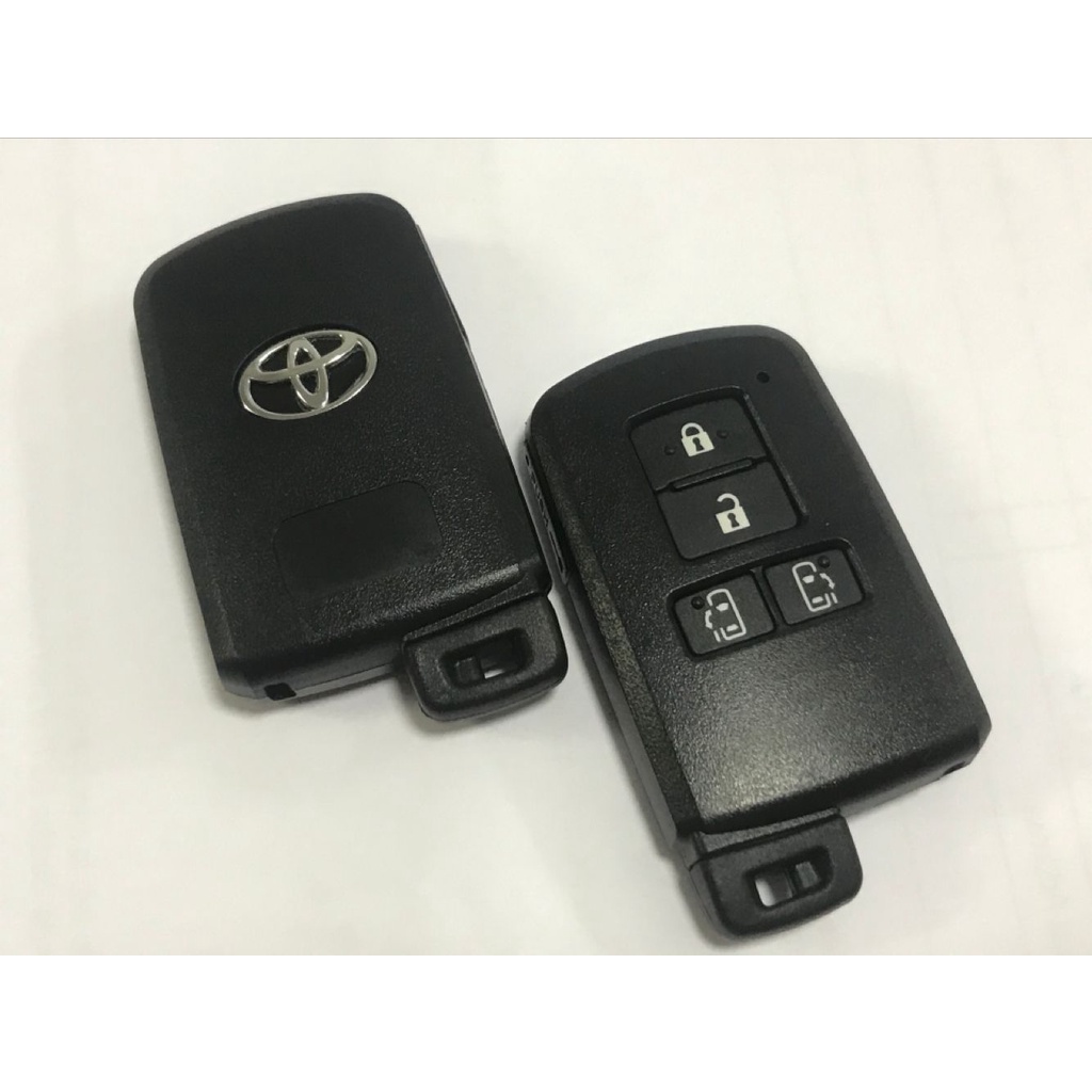 perfect Toyota 4 buttons smart key casing to update Toyota Sienta 2016 ...
