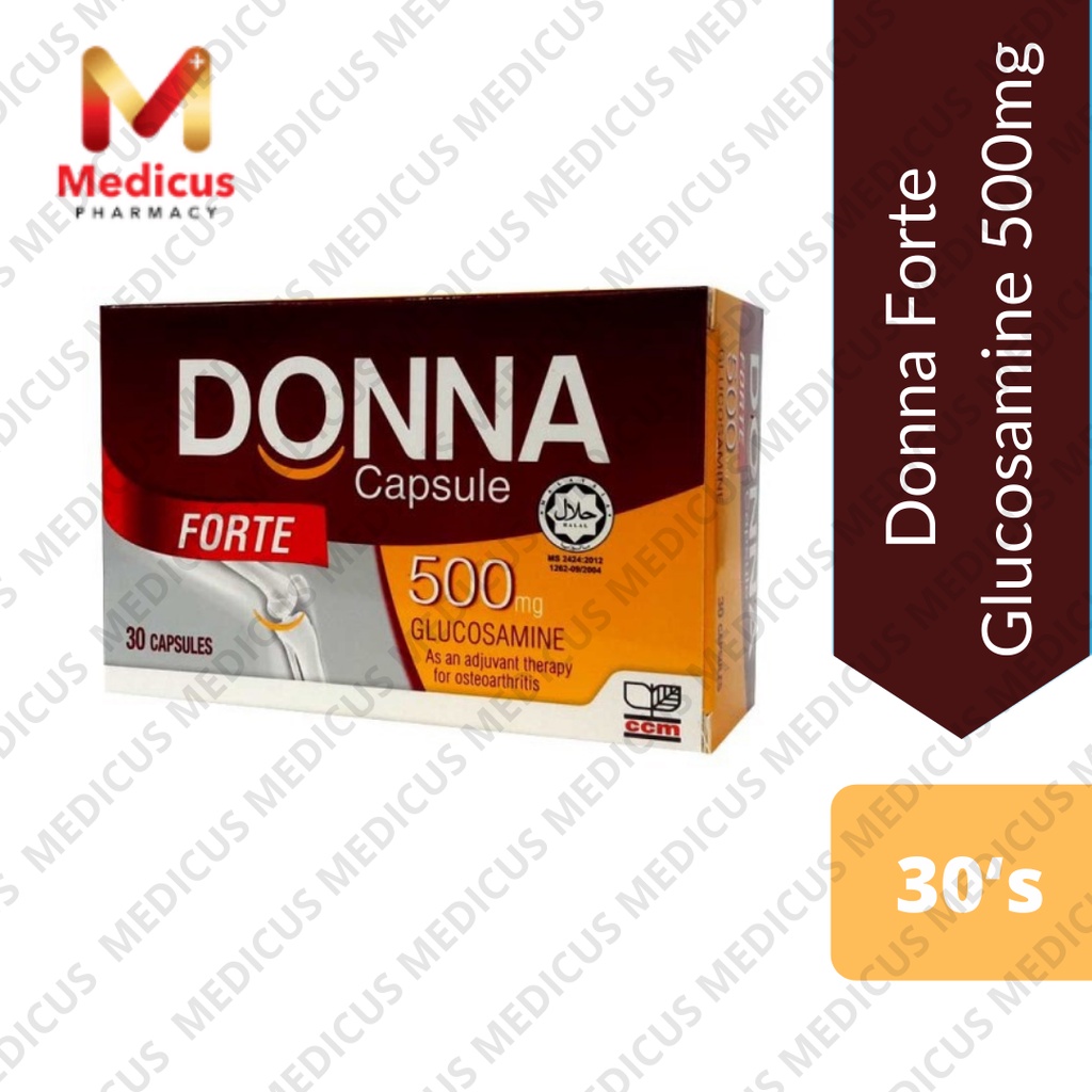 Donna Forte 500mg Capsule 30's (Exp: 05/2027) | Shopee Malaysia