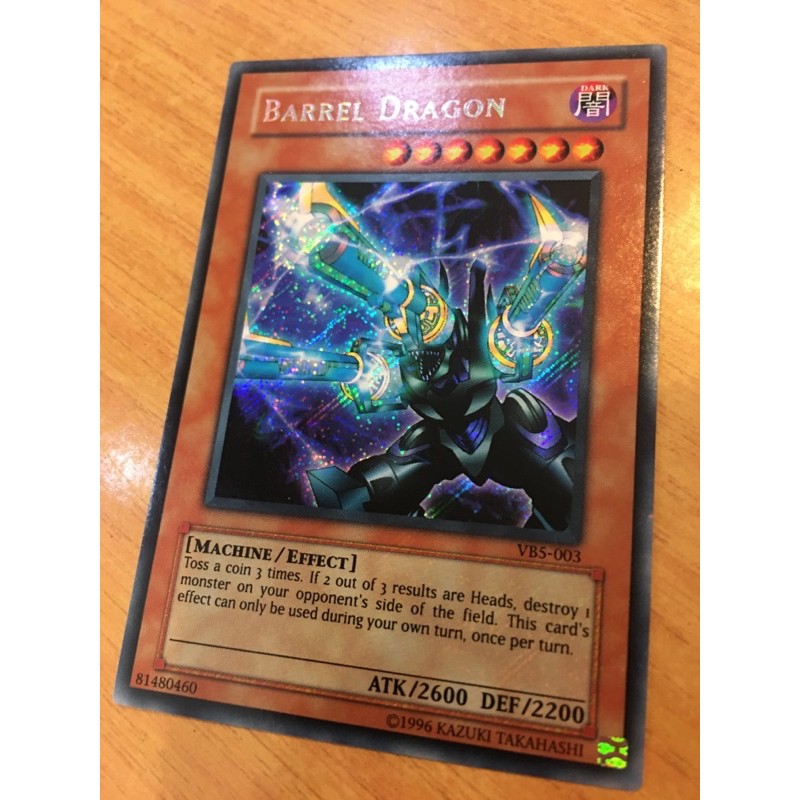 Yugioh VB5-003 Barrel Dragon Secret Rare Asian English | Shopee Malaysia