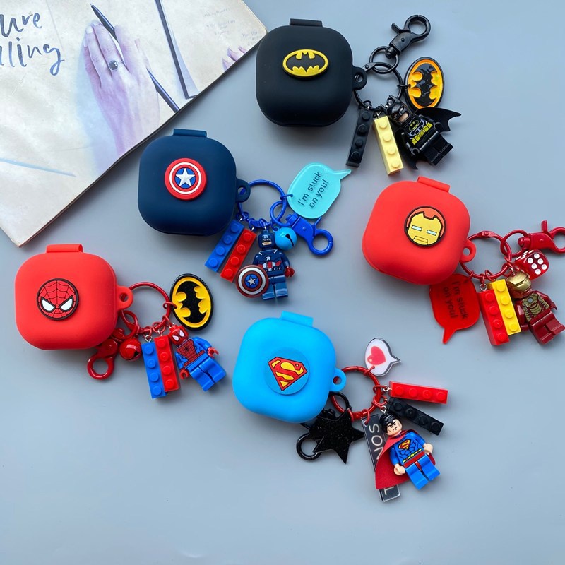Samsung Galaxy Buds 2 Case Marvel Avengers Iron Man Captain America ...
