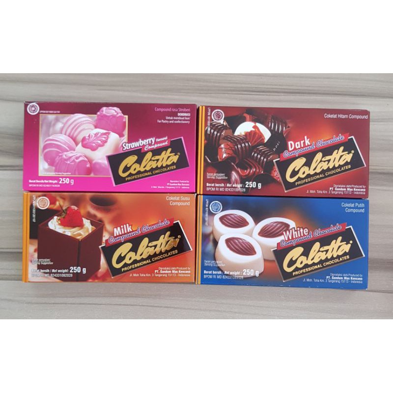 Colatta Compound Block 250g Dark, Milk, Strawberry, White | Shopee Malaysia