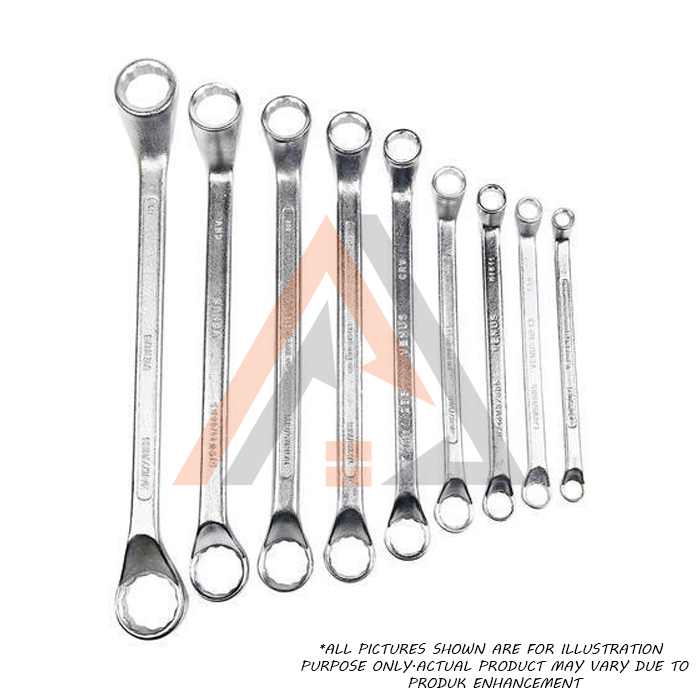 VENUS Double Offset Ring Spanner Wrench Spanar Sepana (12PT) | Shopee ...