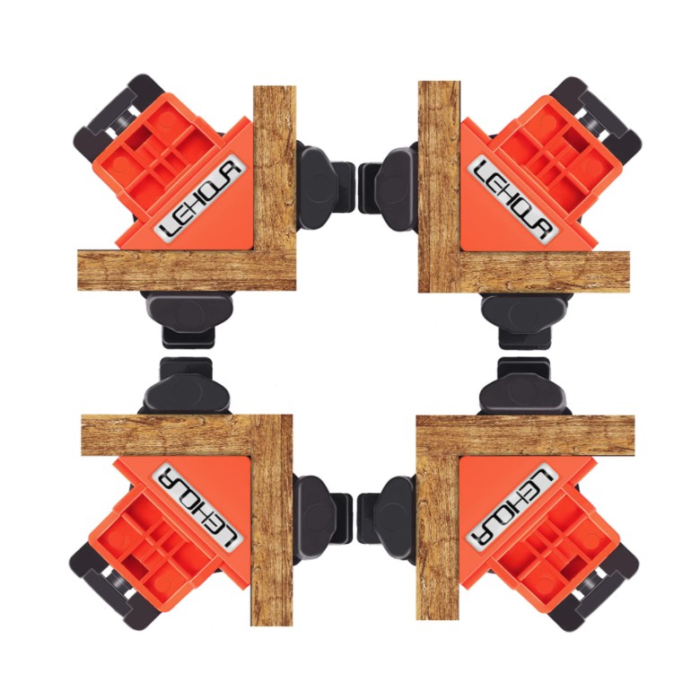 90 Degree Corner Clamps, Adjustable Right Angle Clamp for WoodWorking ...
