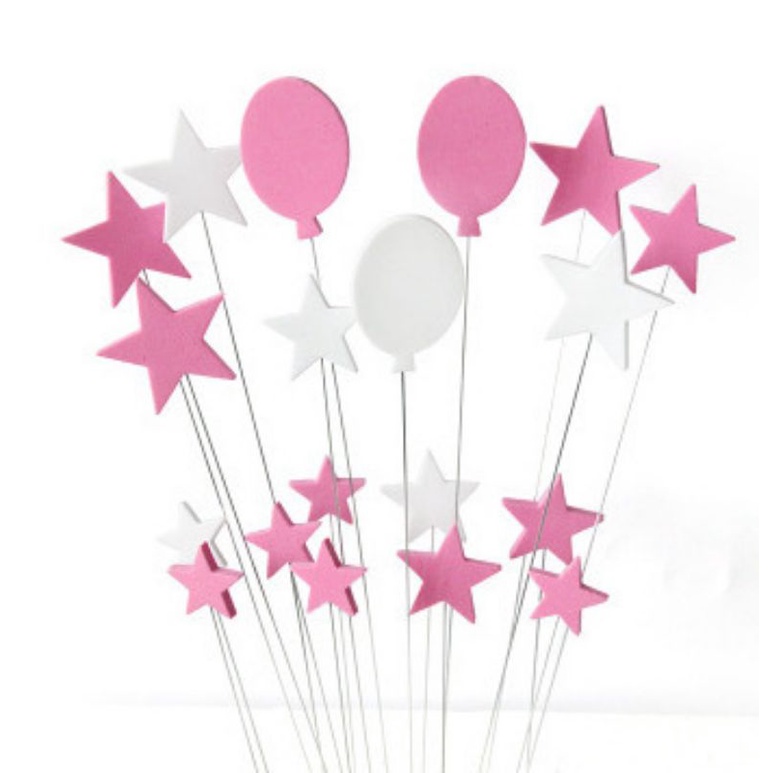 Cartoon Foam Cake Topper set / Birthday Foam Cake Topper set/ Mickey ...