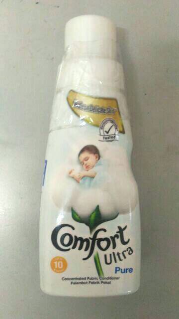 Comfort Ultra Pure Concentrated Fabric Softener Conditioner 200ml ...