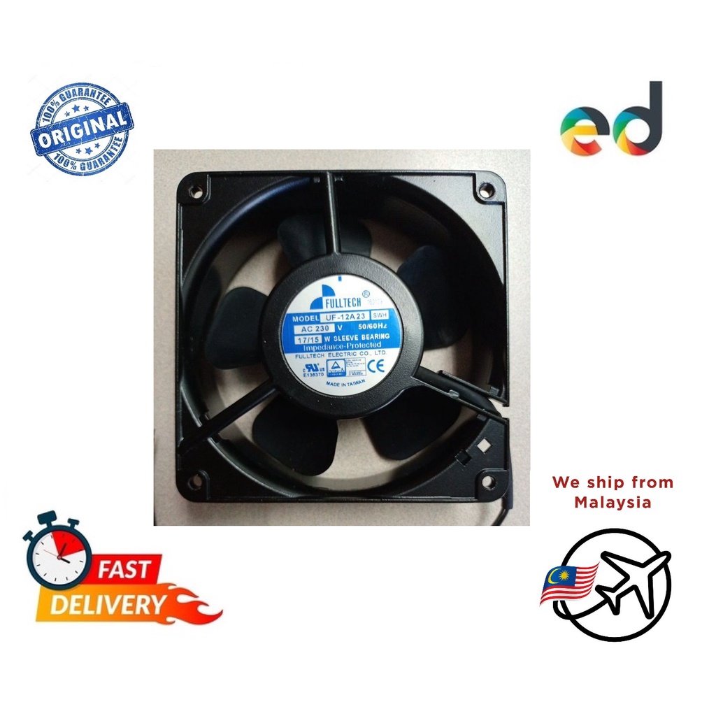 Fulltech axial/video fan 4" 120mm UF-12A23 SWH | Shopee Malaysia