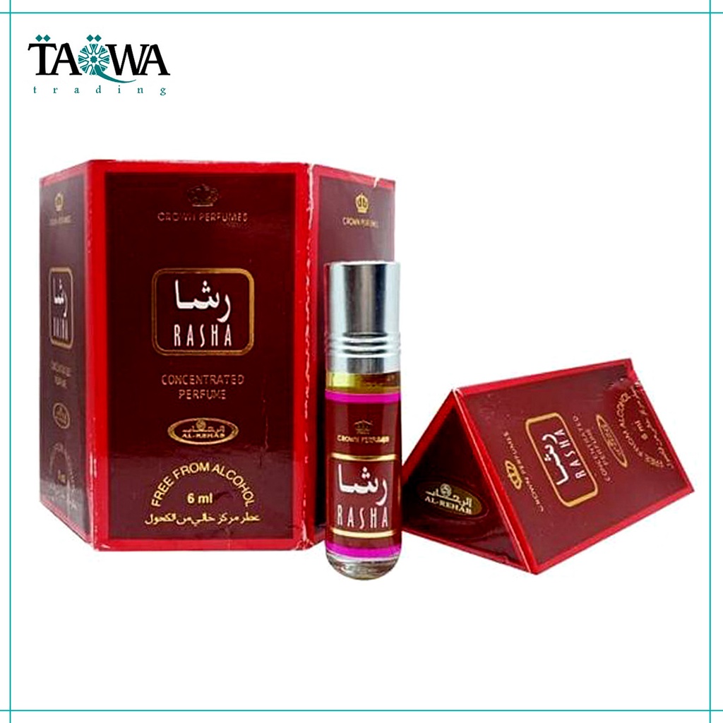 Rasha AL REHAB Perfume Box (6ml x 6pcs) 100% Original Attar UAE/KSA ...