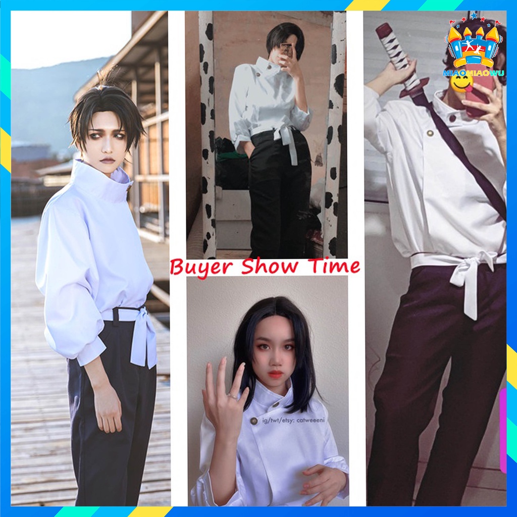 Anime Jujutsu Kaisen Yuta Okkotsu Cosplay Suit Costume Halloween Party ...