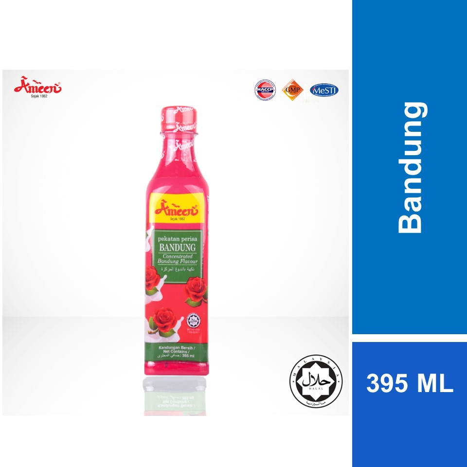Ameen Flavoured Concentrated Syrup Bandung 395ml | Shopee Malaysia