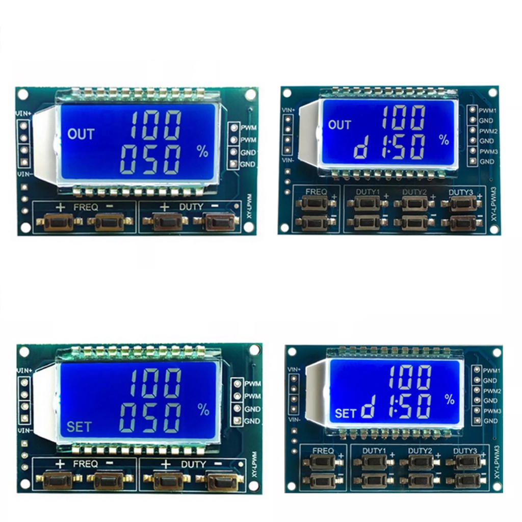 Pulse Generator PWM Frequency 1Hz-150kHz Duty Ratio 0-100 Percent ...