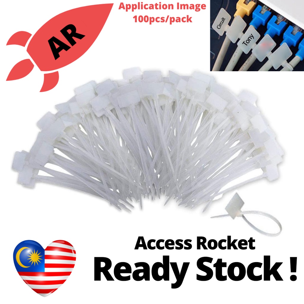 Self-Locking Nylon Cable Tie Market Wire 160 length Sign Cable Tie ...