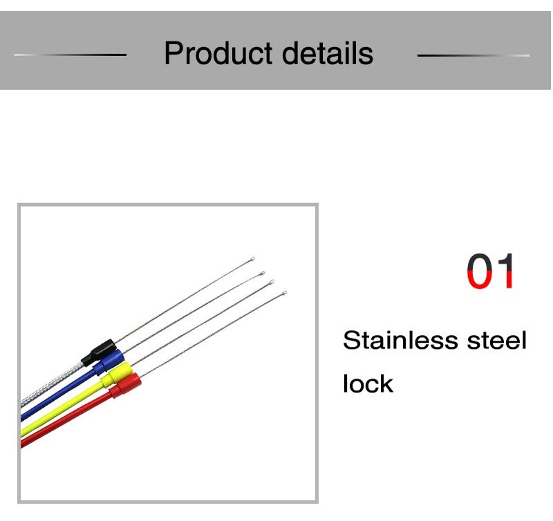 [6 Colors To Choose] Motorcycle Universal 110 cm Throttle Cable Custom ...