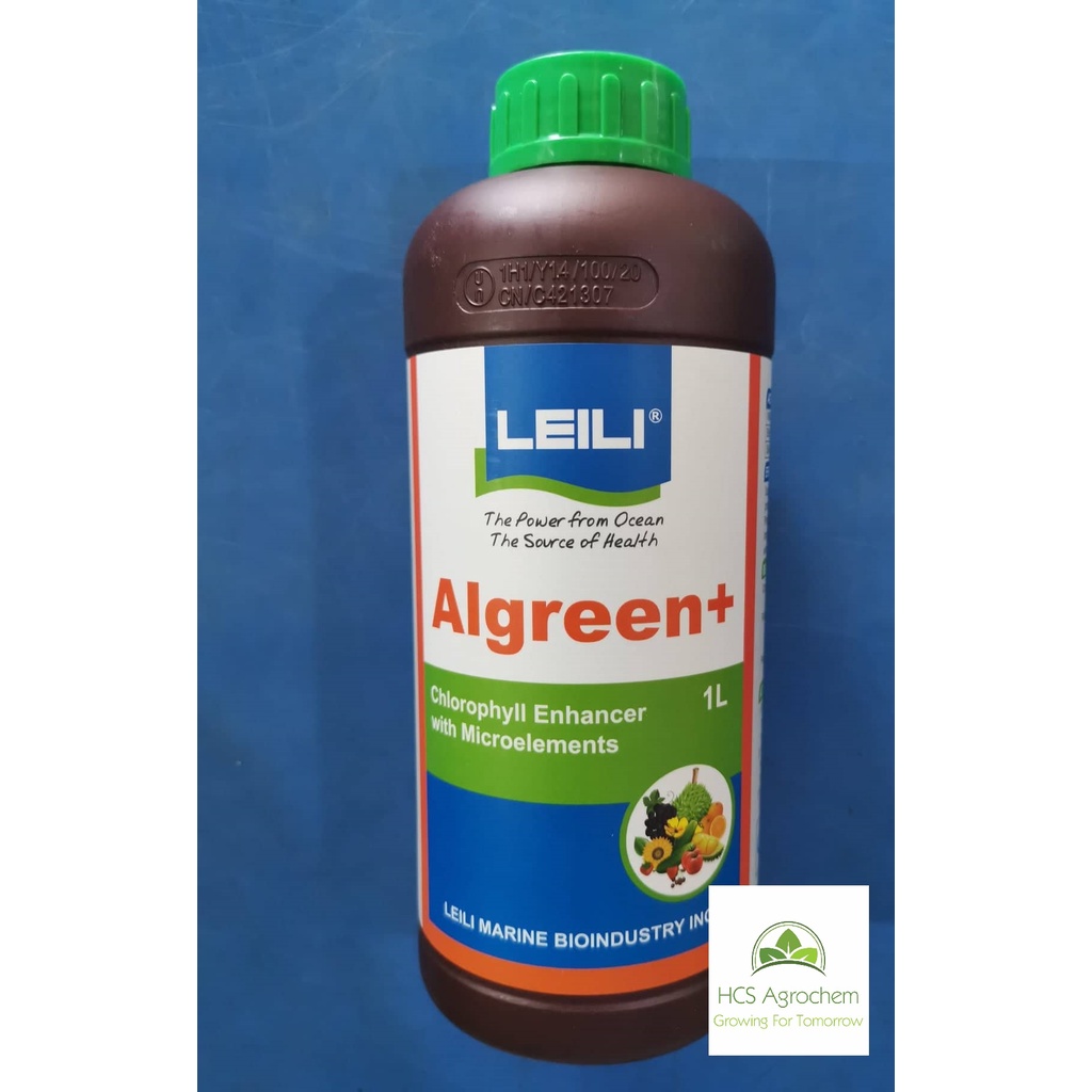(+-1LIT) Baja air foliar/ foliar fertilizer Leili Algreen plus 光合作用葉祿素 ...