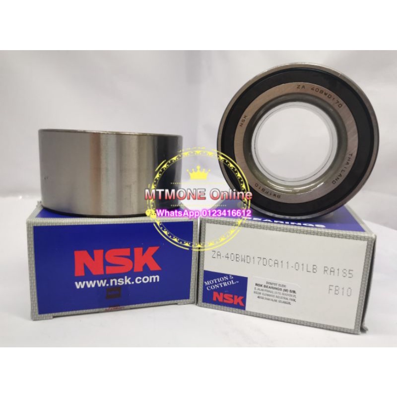 100% Original NSK Toyota Vios NCP93 Frt Wheel bearing 40BWD17D | Shopee ...
