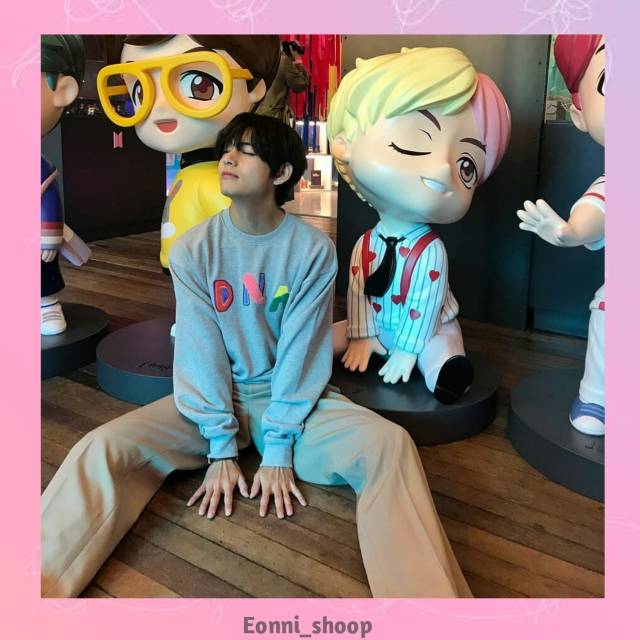 DNA V bts Sweater (taaehyung) | Shopee Malaysia