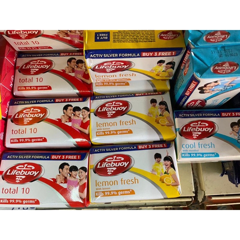 Lifebuoy Soap Bar | Sabun Mandi | Sabun Buku 3x115g | Shopee Malaysia