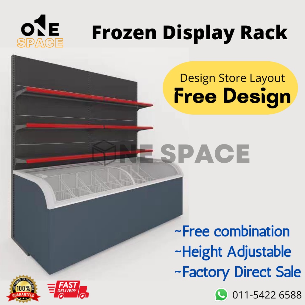 Wall Frozen Gondola Back Plate /Storage Rack/Shopping Mall Display Rack ...