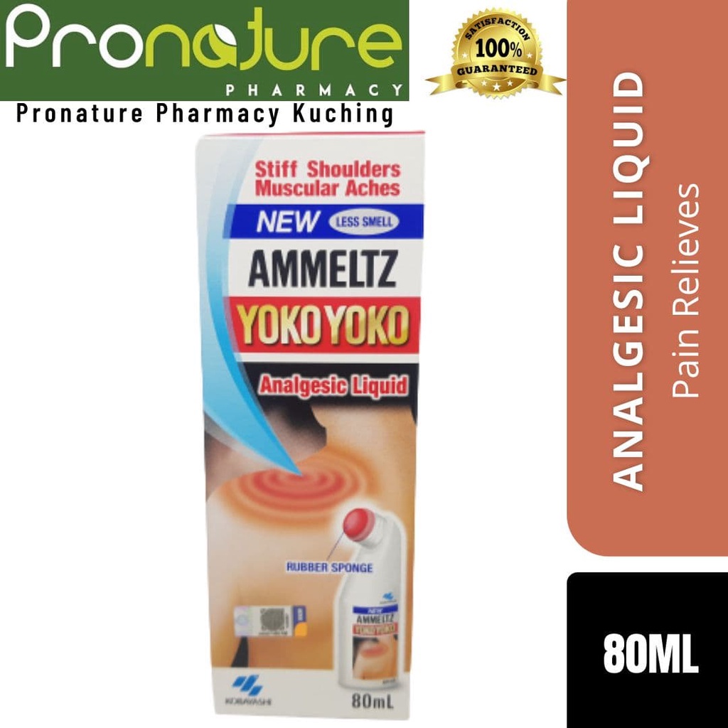 AMMELTZ YOKO-YOKO ANALGESIC LIQUID 80ML | Shopee Malaysia