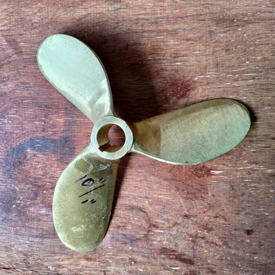 Wheel Propeller / 10 inch Boat Propeller Fan (1 inch Axle) | Shopee ...