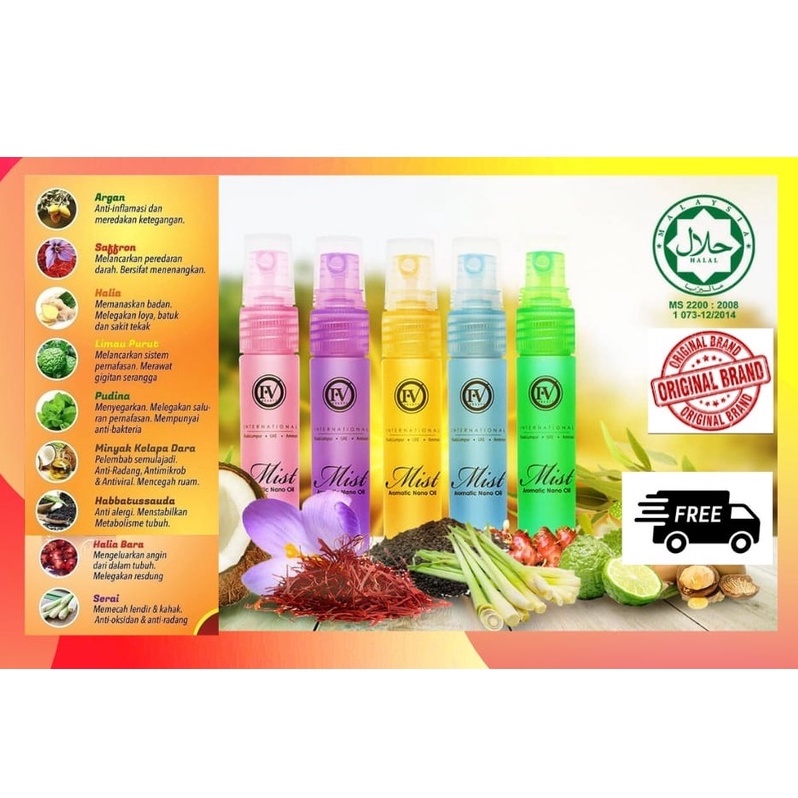 IV MIST 12ml 100% ORIGANAL. | Shopee Malaysia