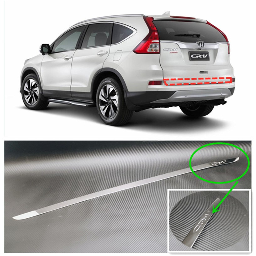 HONDA CRV(CR-V) 2012-2016 REAR TRUNK BOOT GARNISH CHROME TRIM MOLDING ...