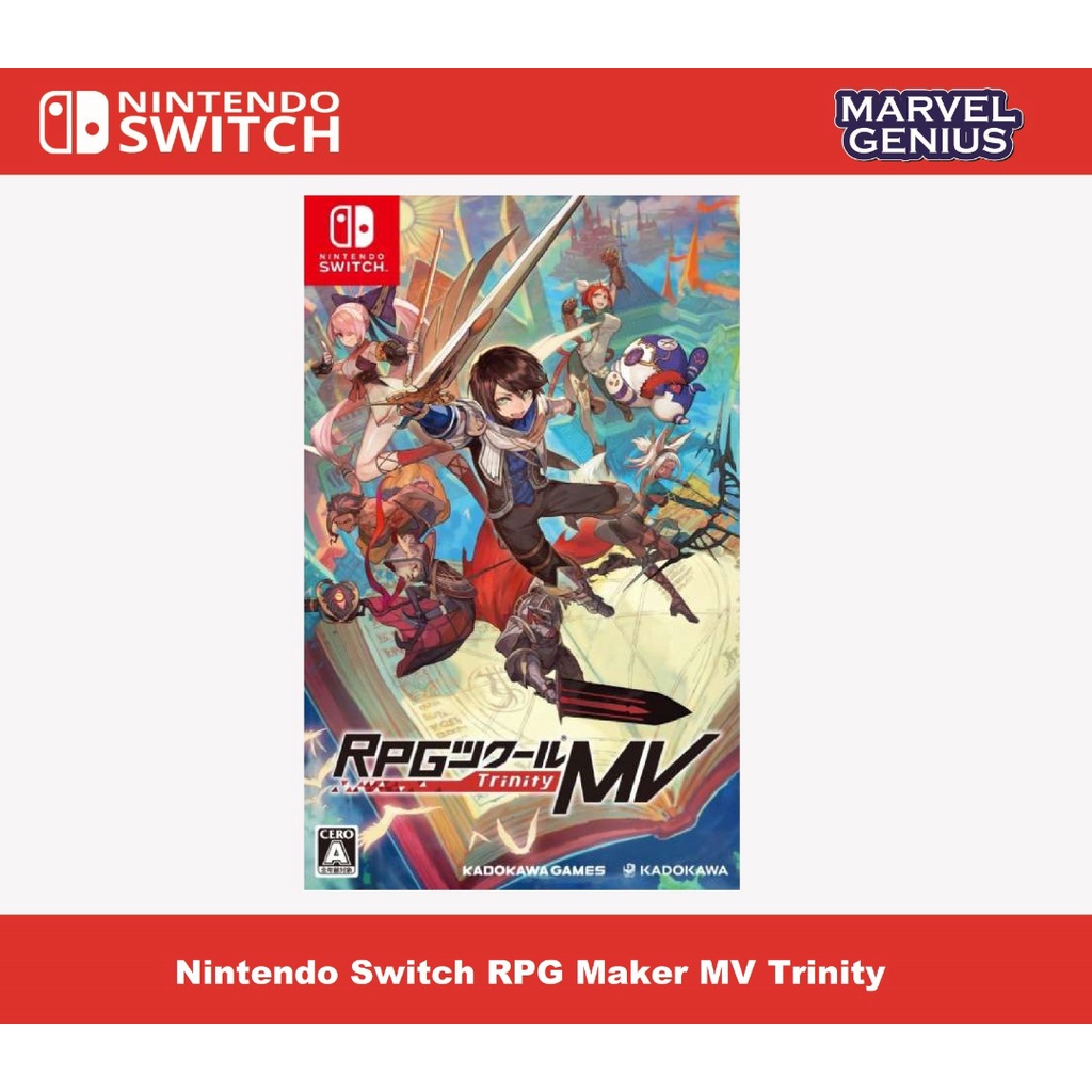 NSW NS NINTENDO SWITCH GAME RPG Maker MV Trinity (English) | Shopee Malaysia