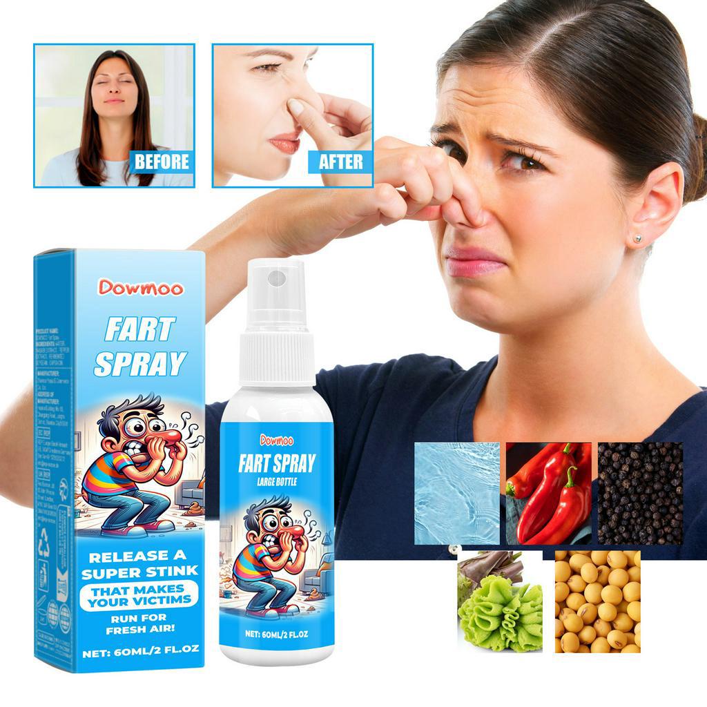 Dowmoo Stinky Fart Spray April Fool's Day Entertainment Spoof Long ...