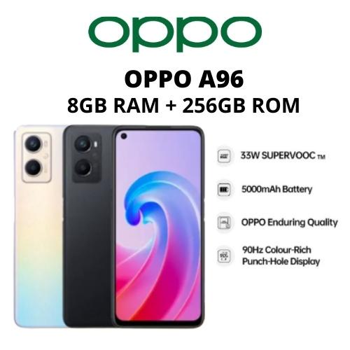 Oppo A96 Smartphone 8+5gb Ram + 256gb Ram / 1 Year Warranty | Shopee ...
