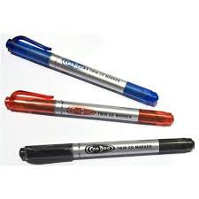 Glass marker, disc marker, oil marker with 2 large and small nibs ...