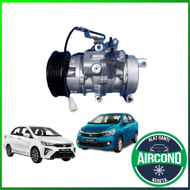 PERODUA BEZZA 1.0 COMPRESSOR 10SA 11C 6PK 12V (NEW) | Shopee Malaysia