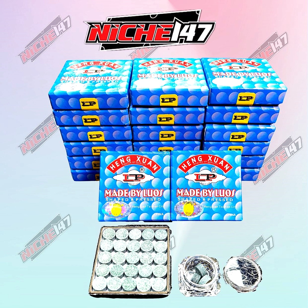 LP Grade A (Heng Xuan) Snooker Cue Tips [Niche147] | Shopee Malaysia