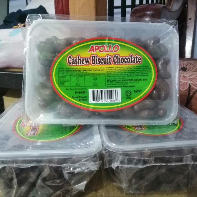 Apollo cashew biscuit chocate | Shopee Malaysia