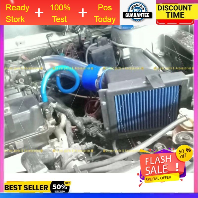 Mugen Air Box Intake + Filter Simota Super Power Flow Adapte 空气箱进气口 + 过滤器 思域EK EG EF雅阁Wira Waja ...