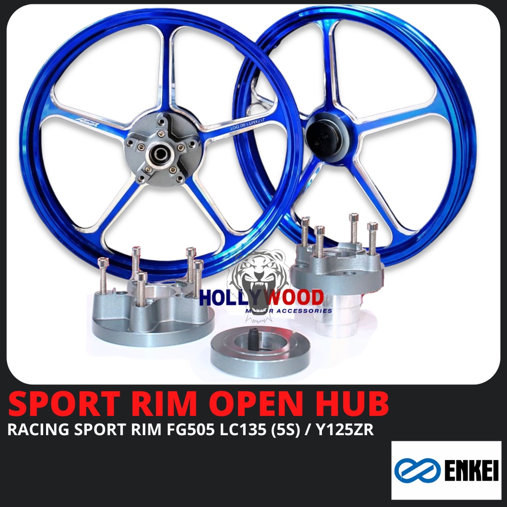 SPORT RIM 125Z 125ZR LC135 5s LC v8 Fi EK505 OPEN HUB COMBO SPORTRIM ...