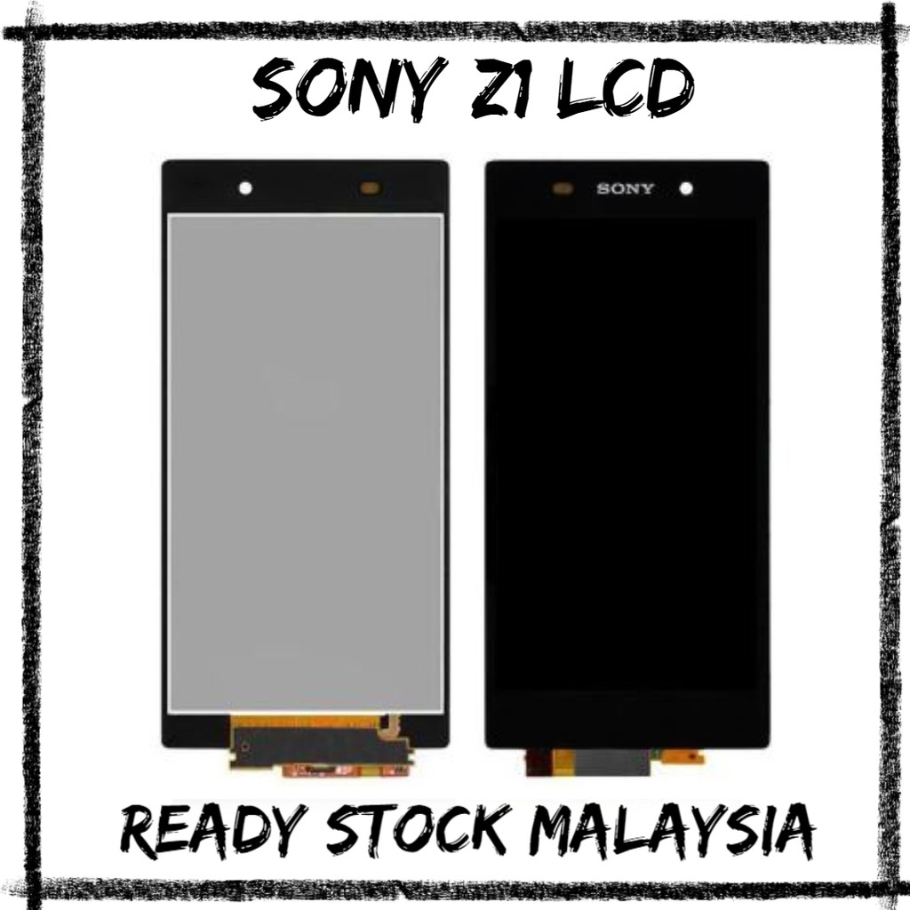 [FULL ORI SET] SONY XPERIA Z1 C6903 L39H LCD WITH TOUCH SCREEN DIGITIZER | Shopee Malaysia